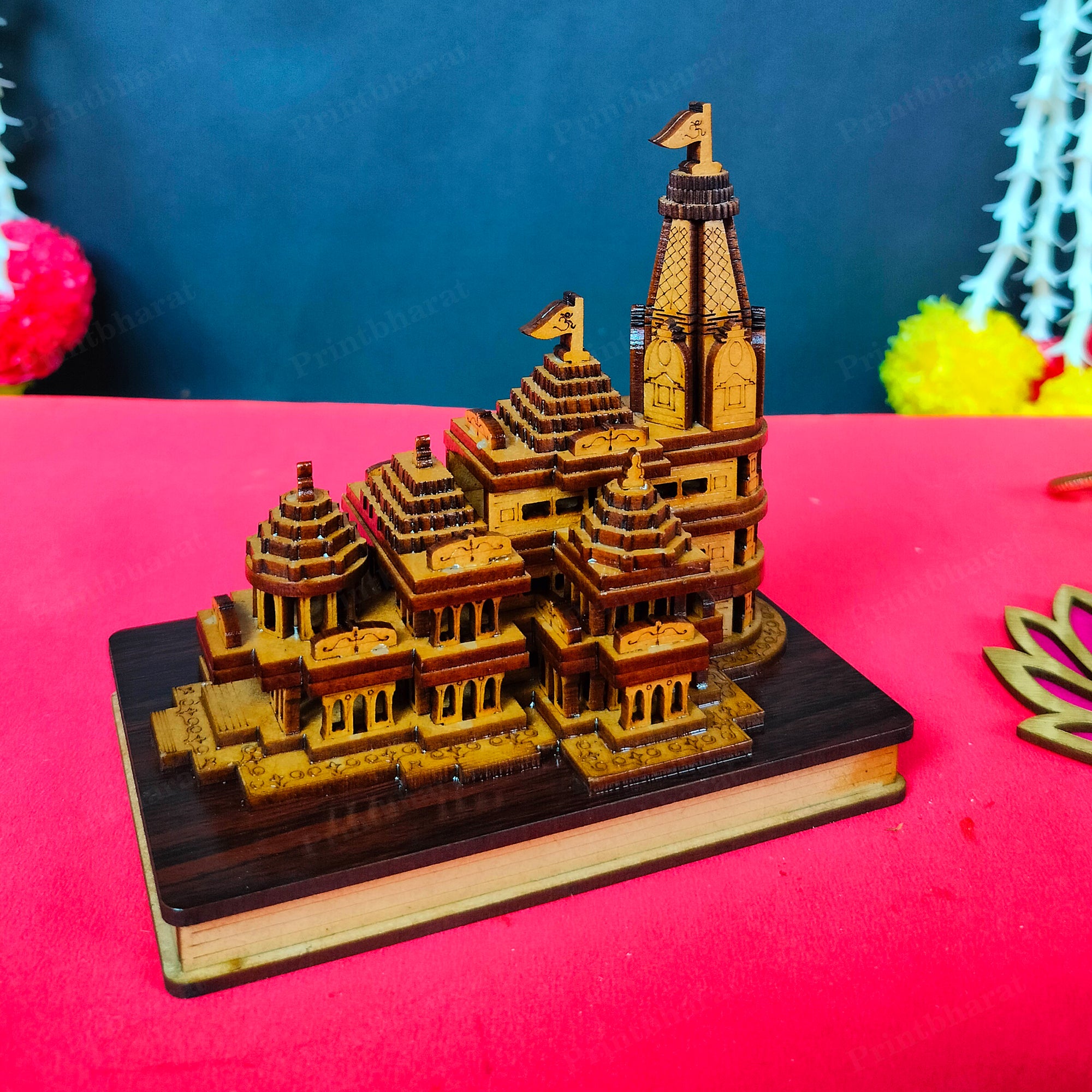 Shree Ram Mandir Wooden Temple, Ayodhya – Print Bharat